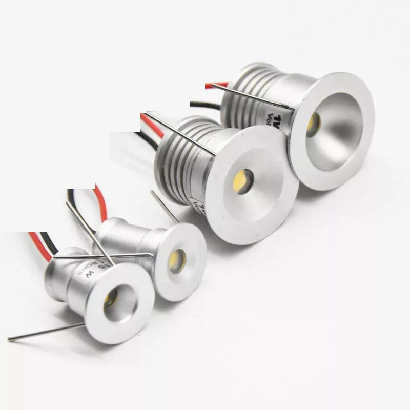 IP65 Downlight 1W 15mm 25mm 12V Mini LED Ceiling Light Bathroom SPA Sa ...