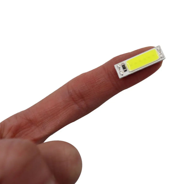 25x7mm COB LED Light 1W 3V LED Lamp Chip 25mm Super Tiny Bar Lights Wa ...