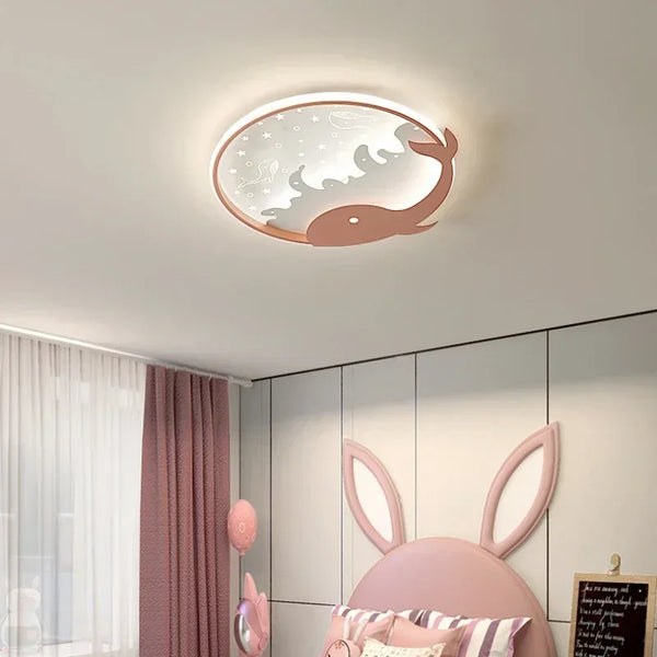Modern Children LED Ceiling Lamp for Lantern Nursery Bedroom Kids Room ...