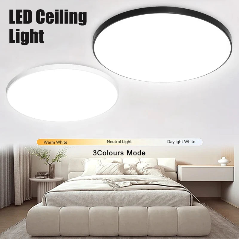 LED Ceiling Lamps Dimmable Modern Ceil Light 12/20/28W Led Round Ceili ...
