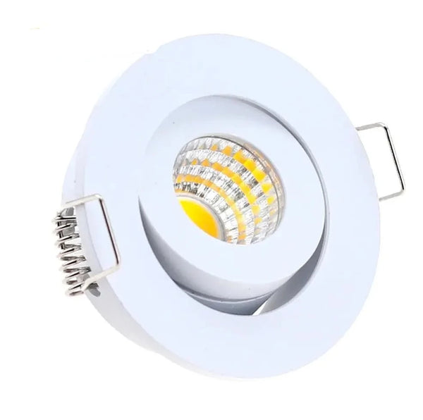 Waterproof LED Down lights Adjustable Dimmable 3W AC90-260V/DC IP65 Do ...