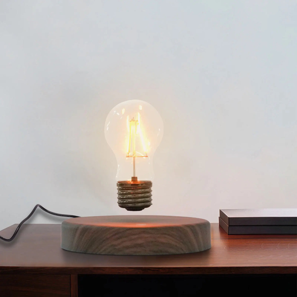 Magnetic Levitating Light Floating Lamp Bulb Anti-gravity Home Decorat ...