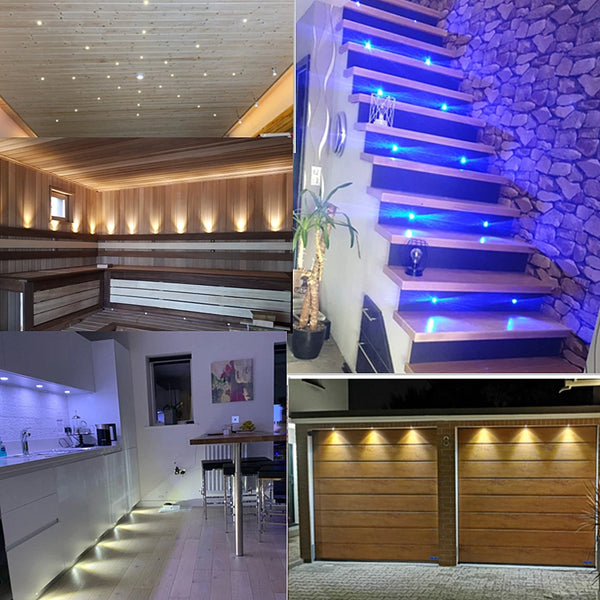 Mini Downlights Led 12V with Remote Control 1W Spotlight Led Dimmable ...