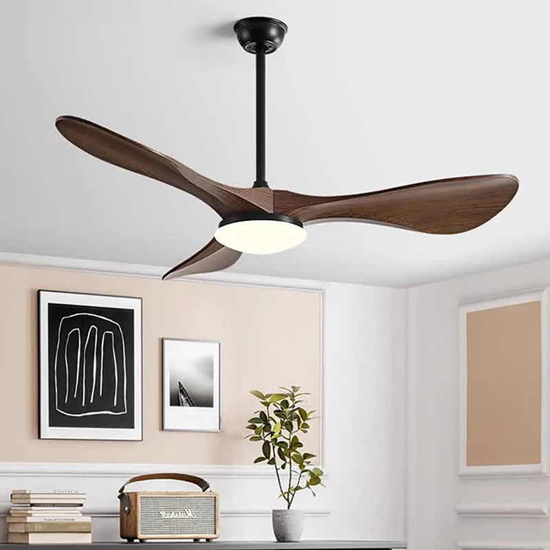 DC 35W 52Inch Ceiling Fan 3 ABS Strong Blade Restaurant Fan Support Re ...