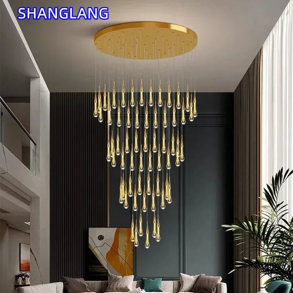 2025 New Modern LED Crystal Pendant Light Lustre Restaurant Bar Compos - LED Lights For Sale ...