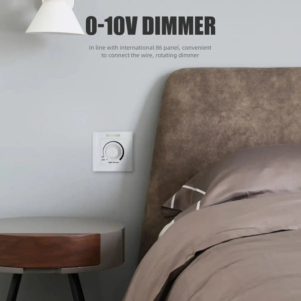 LED Control Dimmer 0 -10V 1-10V LED Light Dimmer Switch AC110V 220V Br ...