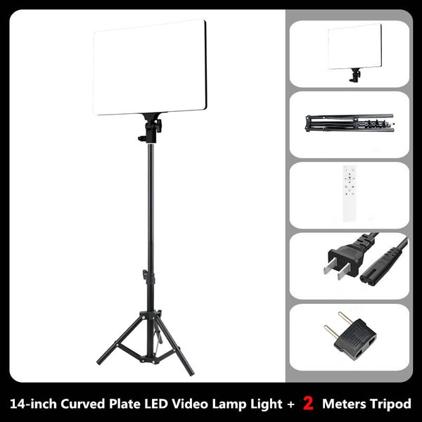 LED Fill Lamp Video Light Panel Bi-color 2700k-5700k Photography Light ...