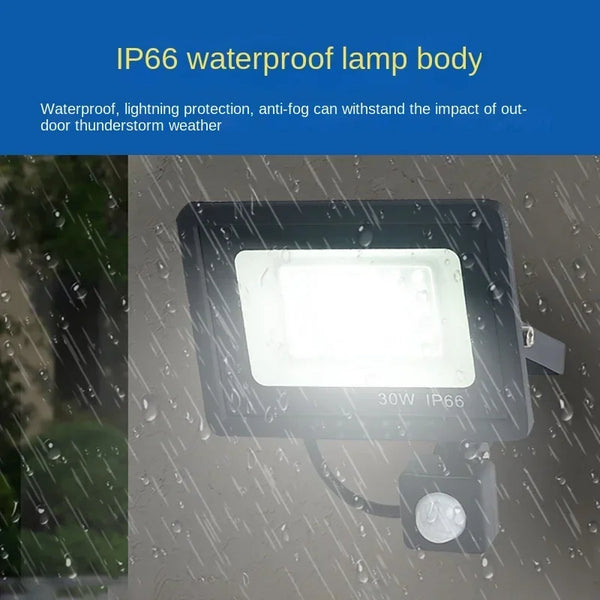 LED Floodlights 100W 50W 30W 20W 10W PIR Motion Sensor IP66 Waterproof - LED Lights For Sale ...