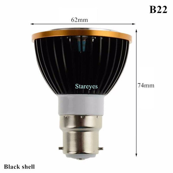 LED COB Par20 Bulb E27 GU10 B22 E14 110V 220V 3W 5W 7W dimmable spot l ...
