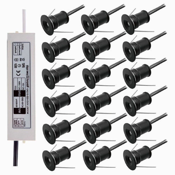 1W IP65 Mini LED Downlight 12V Indoor Spot Lamp Jewelry Wine Cabinet L ...