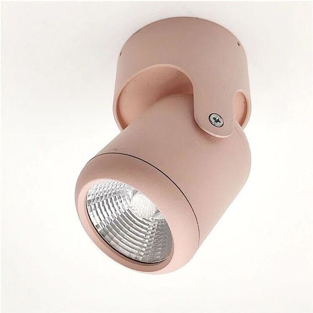 360° rotatable COB spotlight 7W 10W15W 20W Nordic color surface mounte - LED Lights For Sale ...
