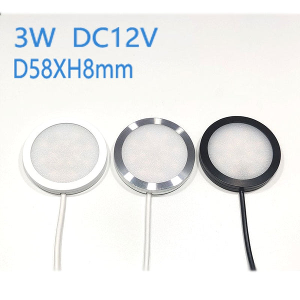 Ceiling Light Indoor LED Lighting 12V 24V Slim 8mm Surface Mounted Pan - LED Lights For Sale ...