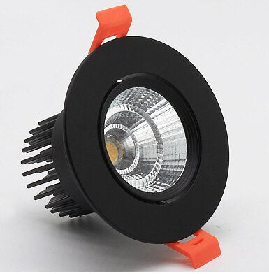 Dimmable Recessed LED Downlights 5W 7W 9W 12W 15W 18W COB LED Ceiling ...