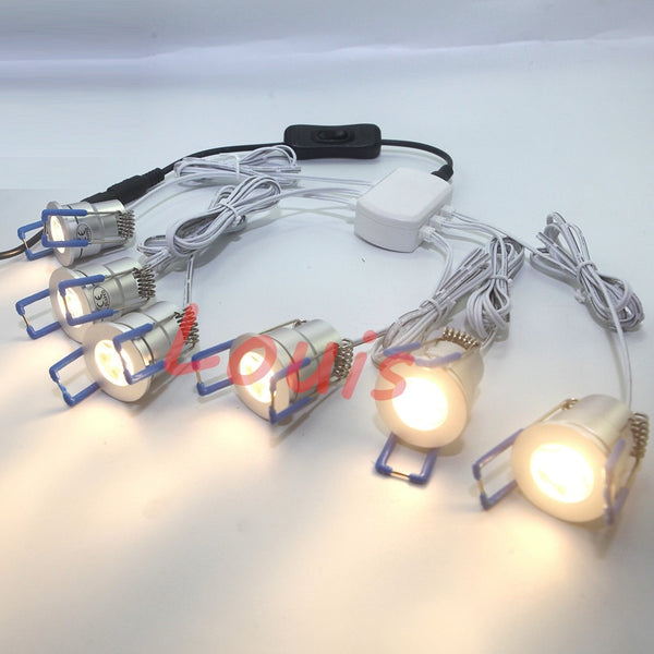 Free Shipping High Power 1.5W LED Downlights DC12V MINI LED Spotlight ...