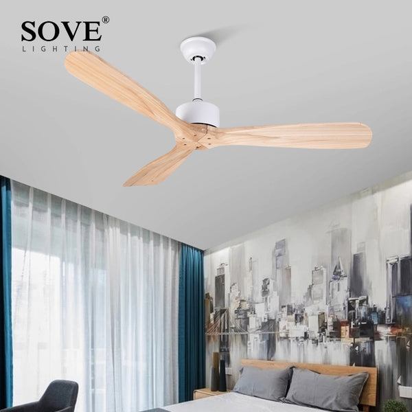 White Wooden Ceiling Fans Without Light Wooden Simple Ceiling Fans Woo ...