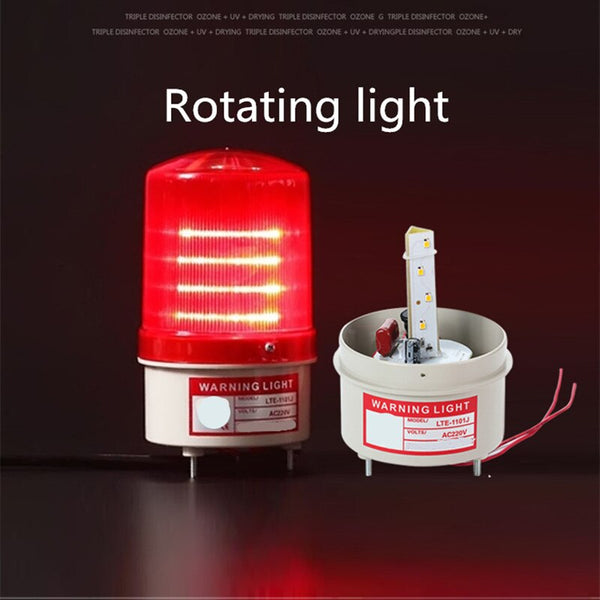 DC 12V 24V 48V LED-1101J Red Yellow Green Blue Warning Light lamp Sire ...