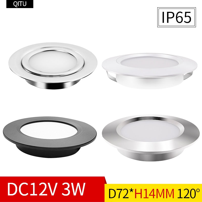 LED mini spotlight outdoor IP65 waterproof bathroom ceiling hidden dow ...