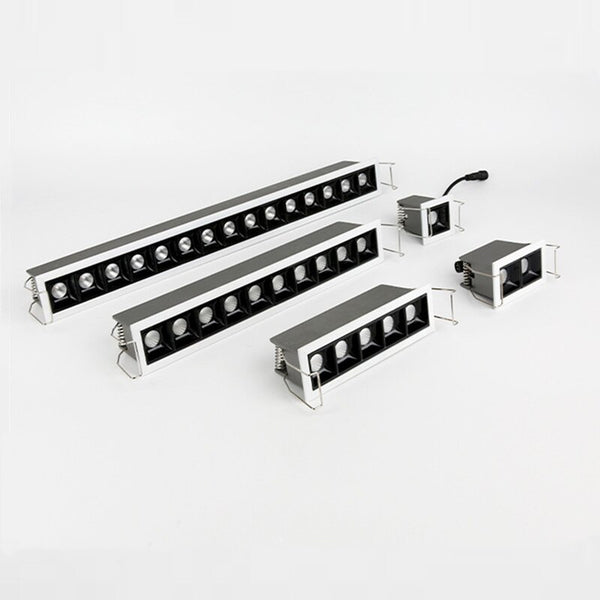 Recessed LED Linear Downlight Lights Dimmable 110V 220V COB Ceiling La ...