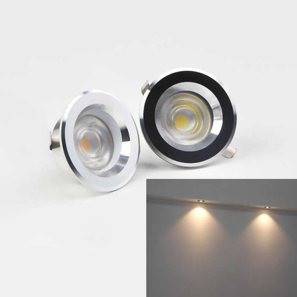 LED Recessed Spot Light 3W 12V 24V 36V Dimmable Narrow Border Downligh ...