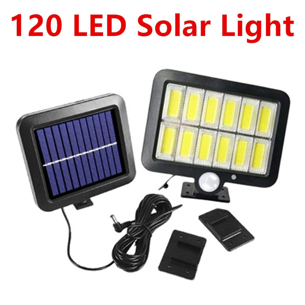COB LED Solar Powered Light Outdoors PIR Motion Sensor Waterproof Wall - LED Lights For Sale ...