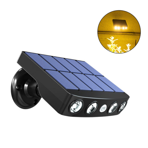 Powerful Solar Powered Led Wall Light Outdoor Motion Sensor Waterproof ...