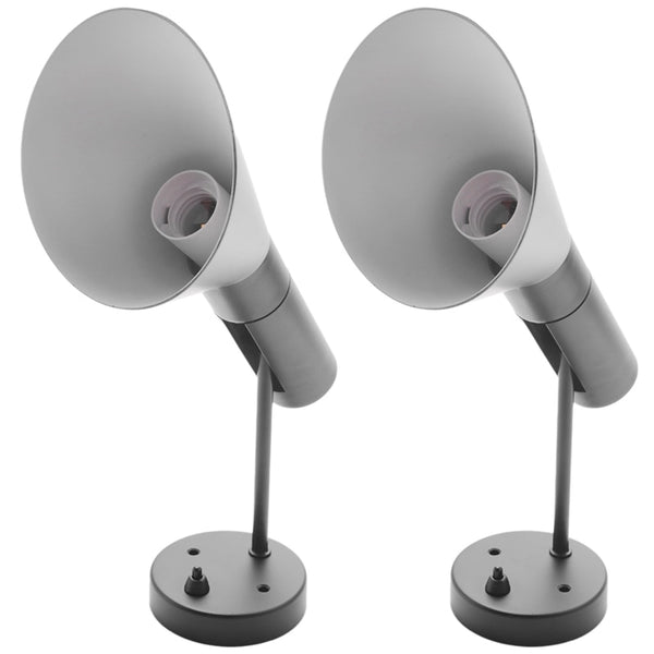 2X Modern Minimalist Bedroom Living Room Bedside Switch With AJ Wall L ...