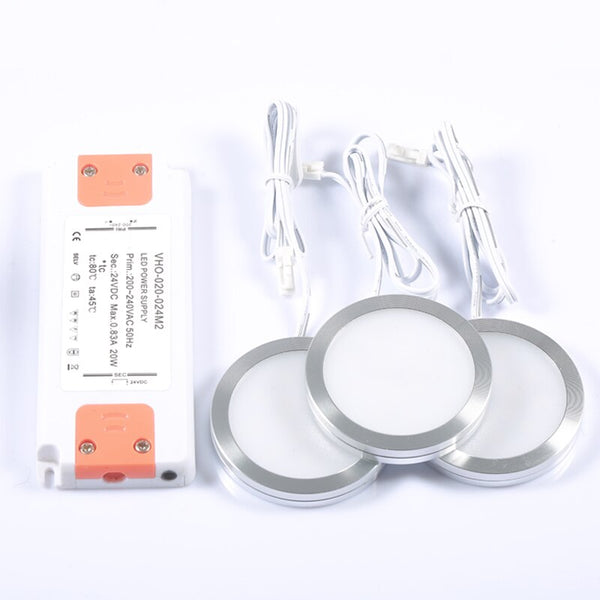 Smart Dimmable 3W Slim Mini LED Downlight Lamp + Remote Surface Mounti ...