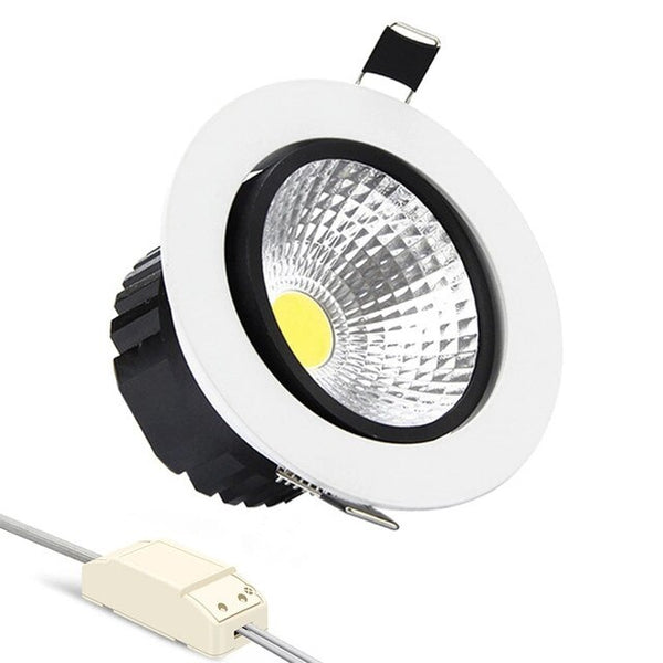 Super Bright Recessed LED Dimmable Downlight COB 7W 12W 15W LED Spot L ... Super Bright Recessed LED Dimmable Downlight COB 7W 12W 15W LED Spot L ...