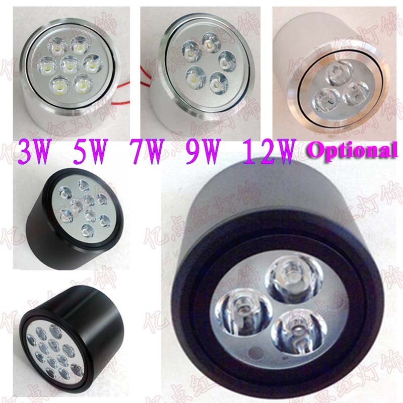 Wall Mounted LED Downlight Surface Mounted LED Ceiling Spotlight Livin ...