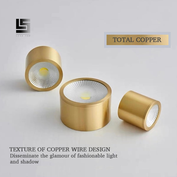 Downlights LED Tagged "GOLD Big" - LED Lights For Sale : Affordable LED ...