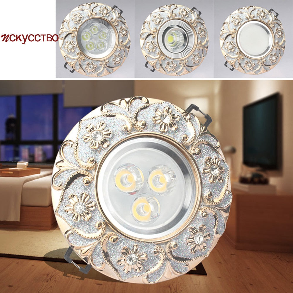 Nordic Modern Round Garland Led Ceiling Lamp 3W 5W 7W 220V For Hallway ...