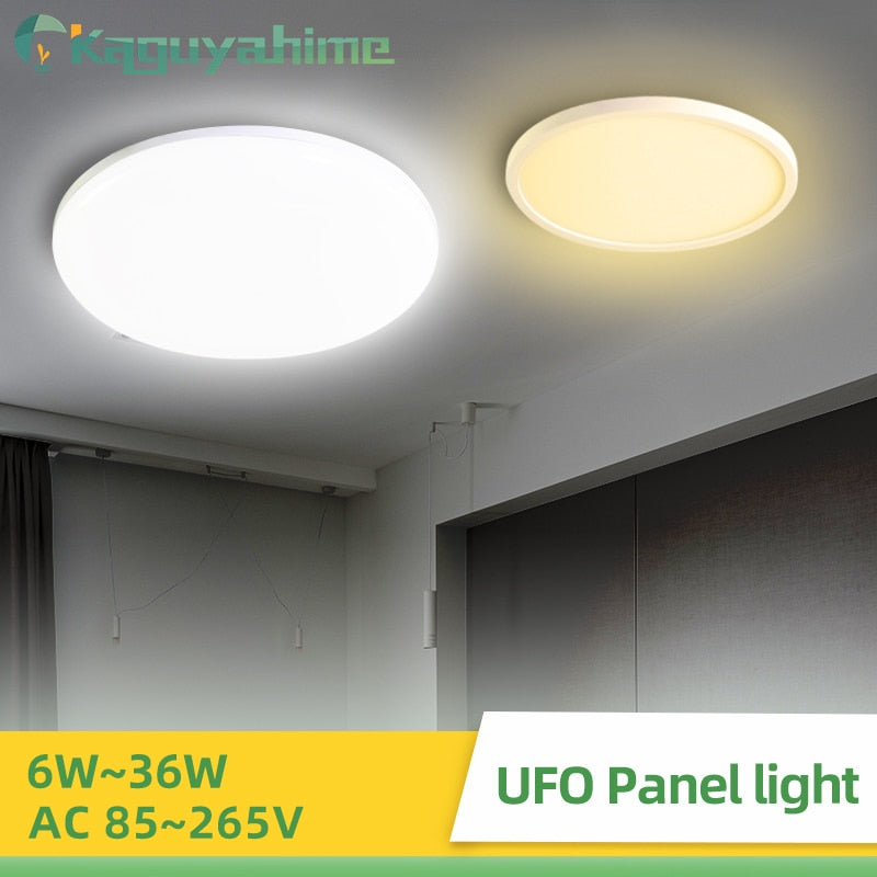 K-RU LED Panel Lamps AC 85-265V 6W 9W 18W 24W Ultra Thin Wall Light Su ...