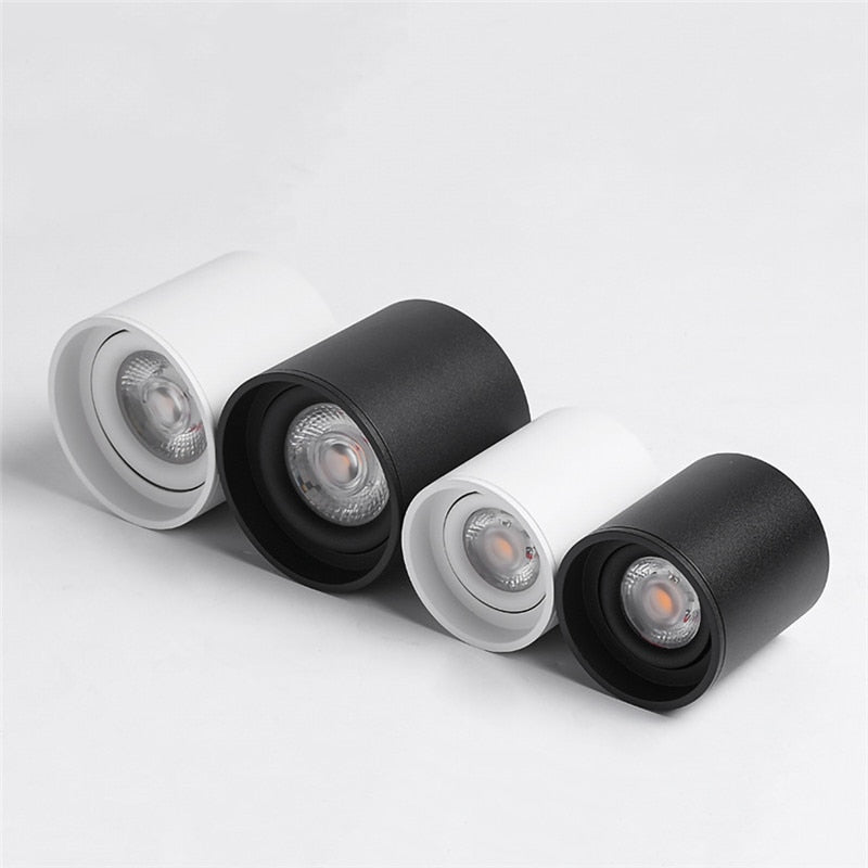 Dimmable Round 7W 9W 12W 15W 18W 20W Angle Adjustable LED Downlight Ce ...