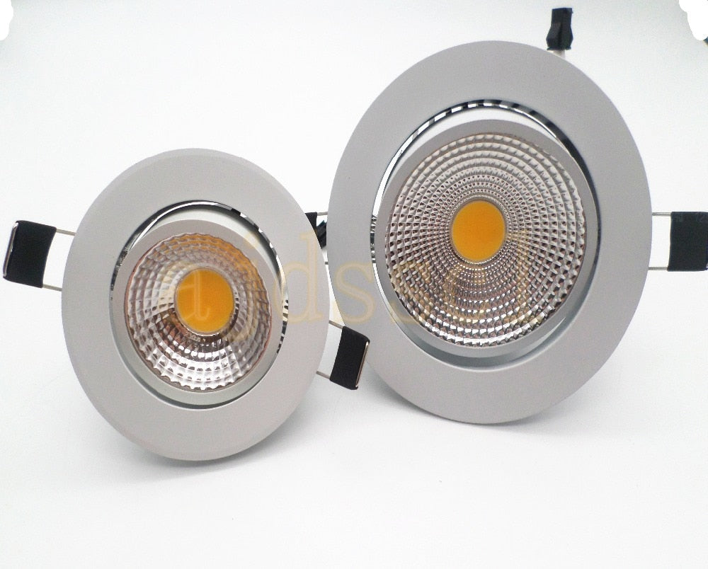 Led downlights COB Ceiling Spot Light Super Bright Dimmable light 3w 5 ...