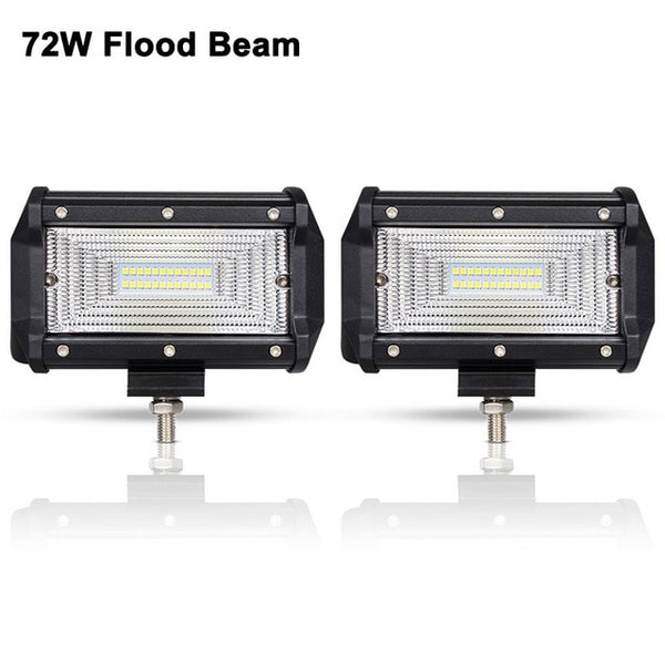 27W 42W 48W 72W DRL Off road Led Work Light Car for UAZ 4WD Ford Tract ...